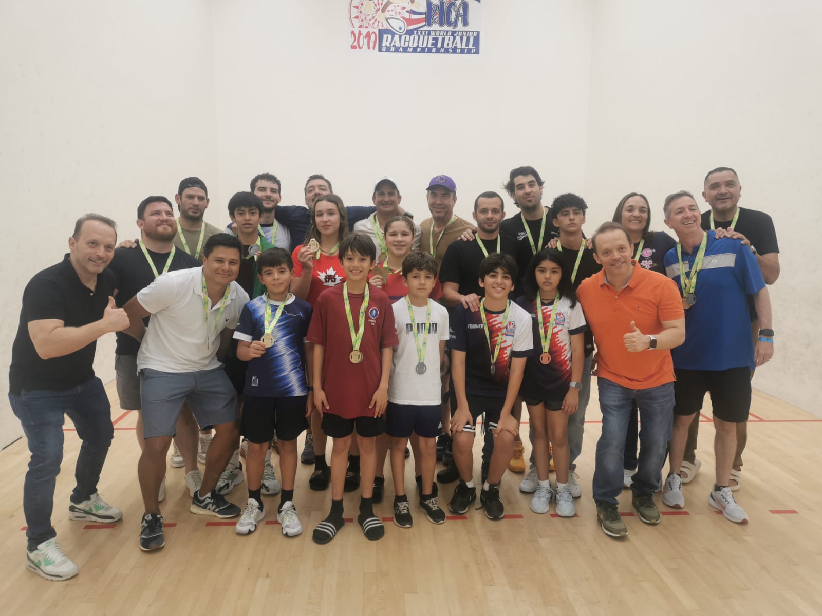 Racquetball culminó con grandes juegos durante el II Torneo Nacional ...